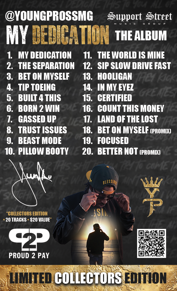 My Dedication Collectors Edition – YoungProMusic.com